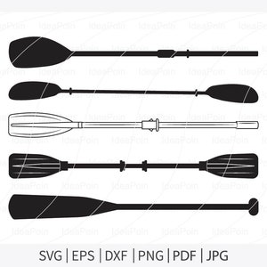 Oars Svg, Canoe Paddle Scg, Lake Svg, Kayak Svg, Oars Svg Bundle ...