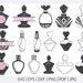 Perfume Bottle Bundle Svg, Perfume Bottle Split Monogram, Perfume ...