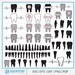 Tooth Svg, Dental Svg, Tooth Monogram Svg Bundle, Tooth Heartbeat ...