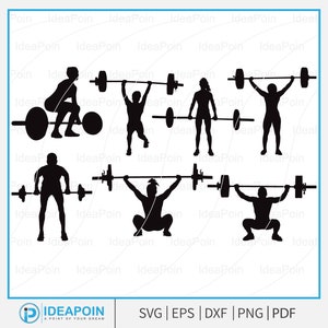 Weight Lifting SVG, Weight Lifting SVG Bundle, Weight Lifting Women SVG ...