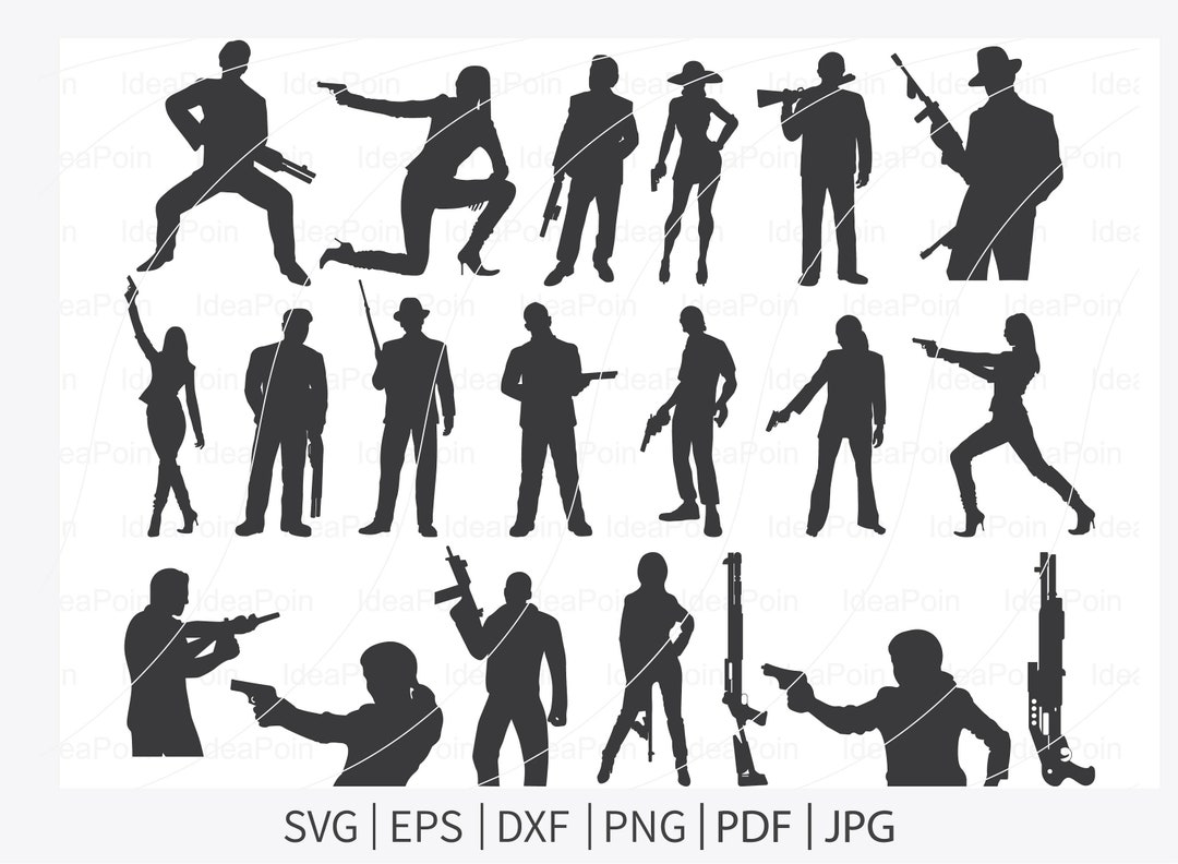 Gangster Svg Gangstar Svg Bundle Gangster Png Mafia Svg - Etsy