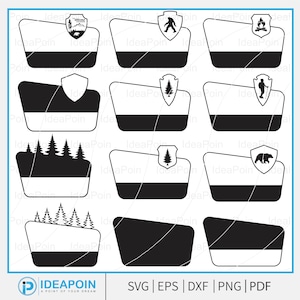 Customizable National Park Sign Svg, National Park Clipart, National ...