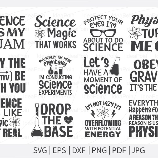 I Love Science - Etsy