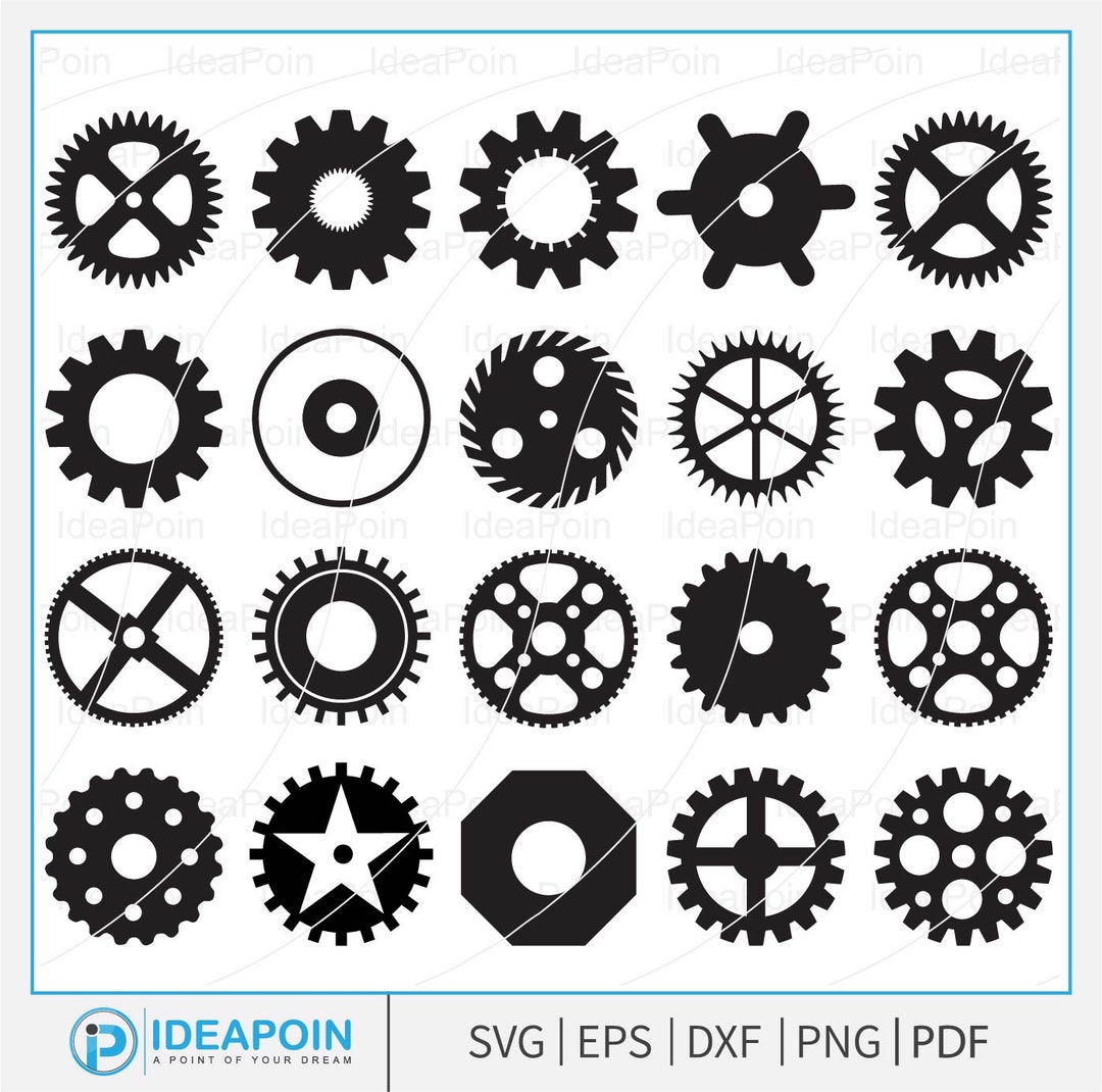 Gears SVG, Gear Icon Svg, Gear Cogs SVG, Growing Gears Svg, Gears Svg ...
