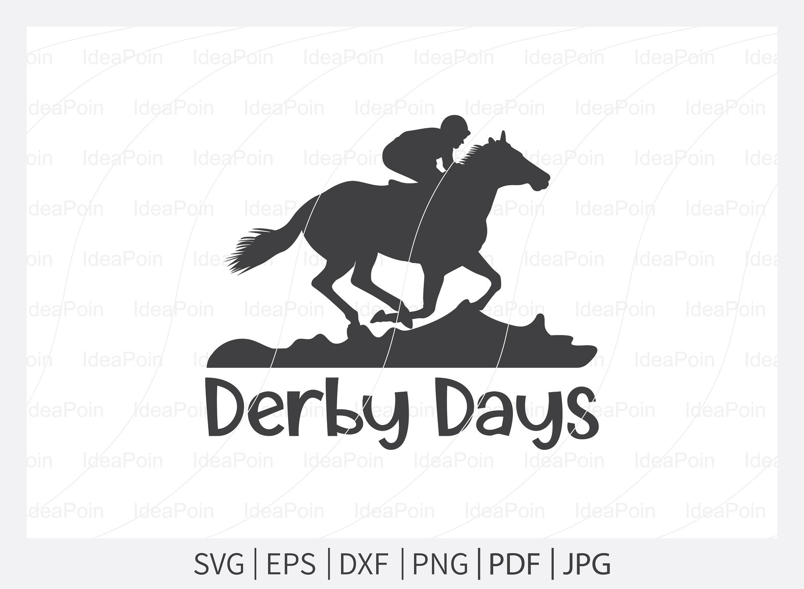 Derby Days SVG File Talk Derby to Me Svg Derby Days Design - Etsy