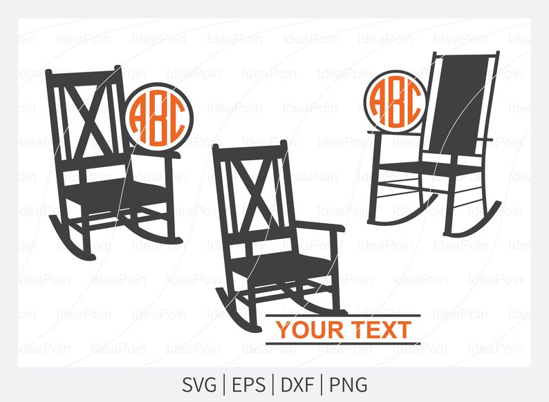 Porch Rocking Chair SVG Chair SVG Rocking Chair SVG Rocking - Etsy