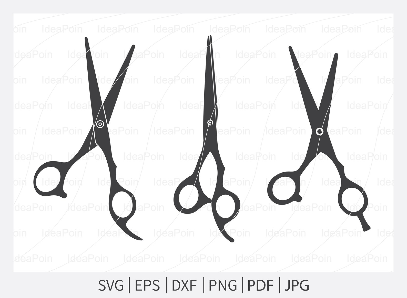 Scissors SVG Cut File Barber Scissors Svg Salon Scissors - Etsy
