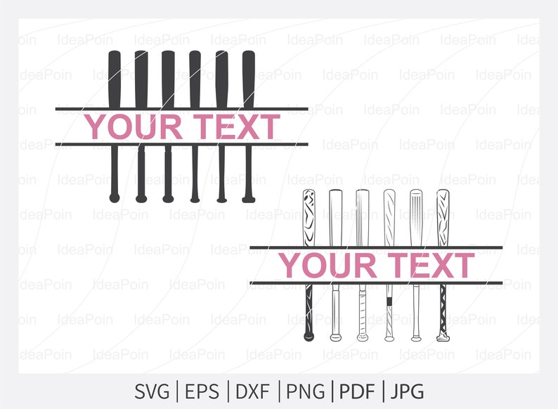 Baseball Bat Svg Bundle Baseball Svg Baseball Clipart - Etsy