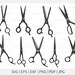 Scissors SVG Cut File; Barber Scissors Svg, Salon Scissors Svg ...
