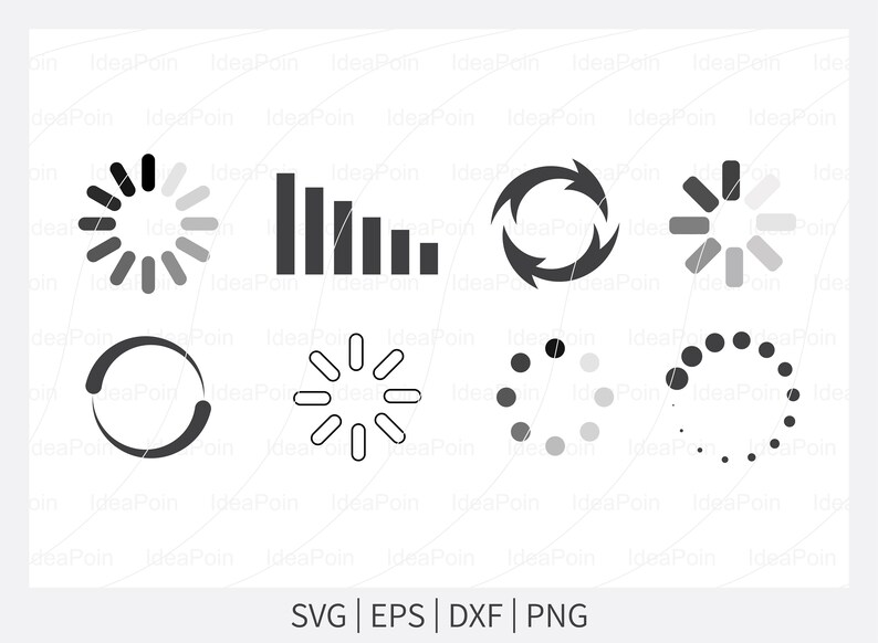 Loading SVG Bundle Loading Clipart Loading SVG File Baby | Etsy