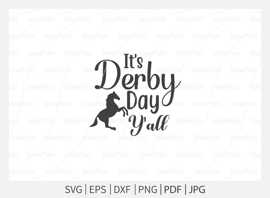 Derby Days SVG File Talk Derby to Me Svg Derby Days Design - Etsy