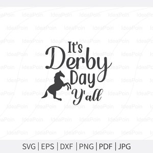 Derby Days SVG File, Talk Derby to Me Svg, Derby Days Design, Horse ...