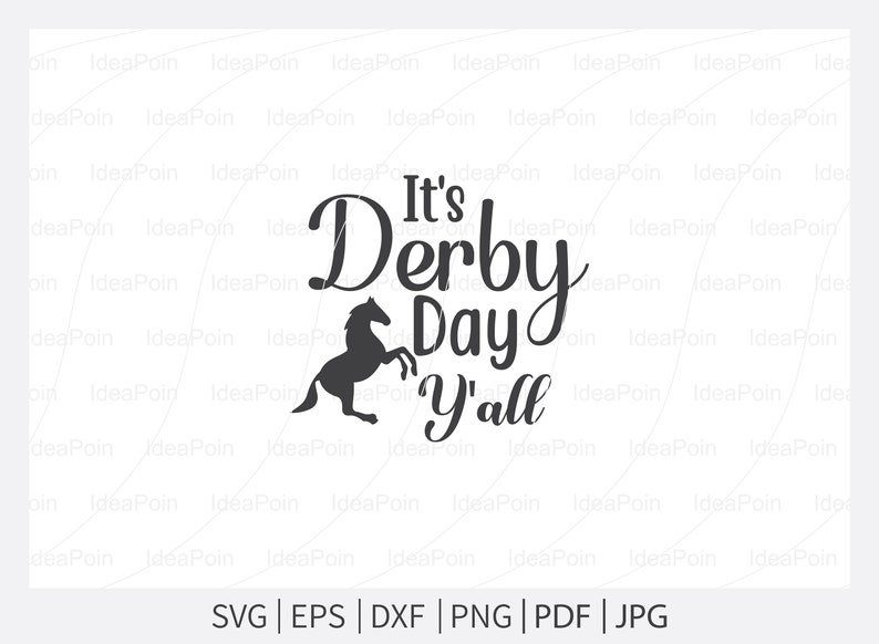 Derby Days SVG File Talk Derby to Me Svg Derby Days Design - Etsy