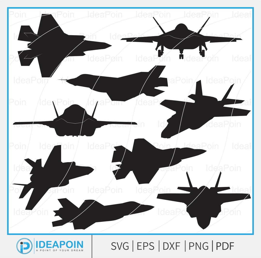 F-35 Lightning Fighter Jet Svg, F35 Lightning, F-35 Lightning Aircraft ...