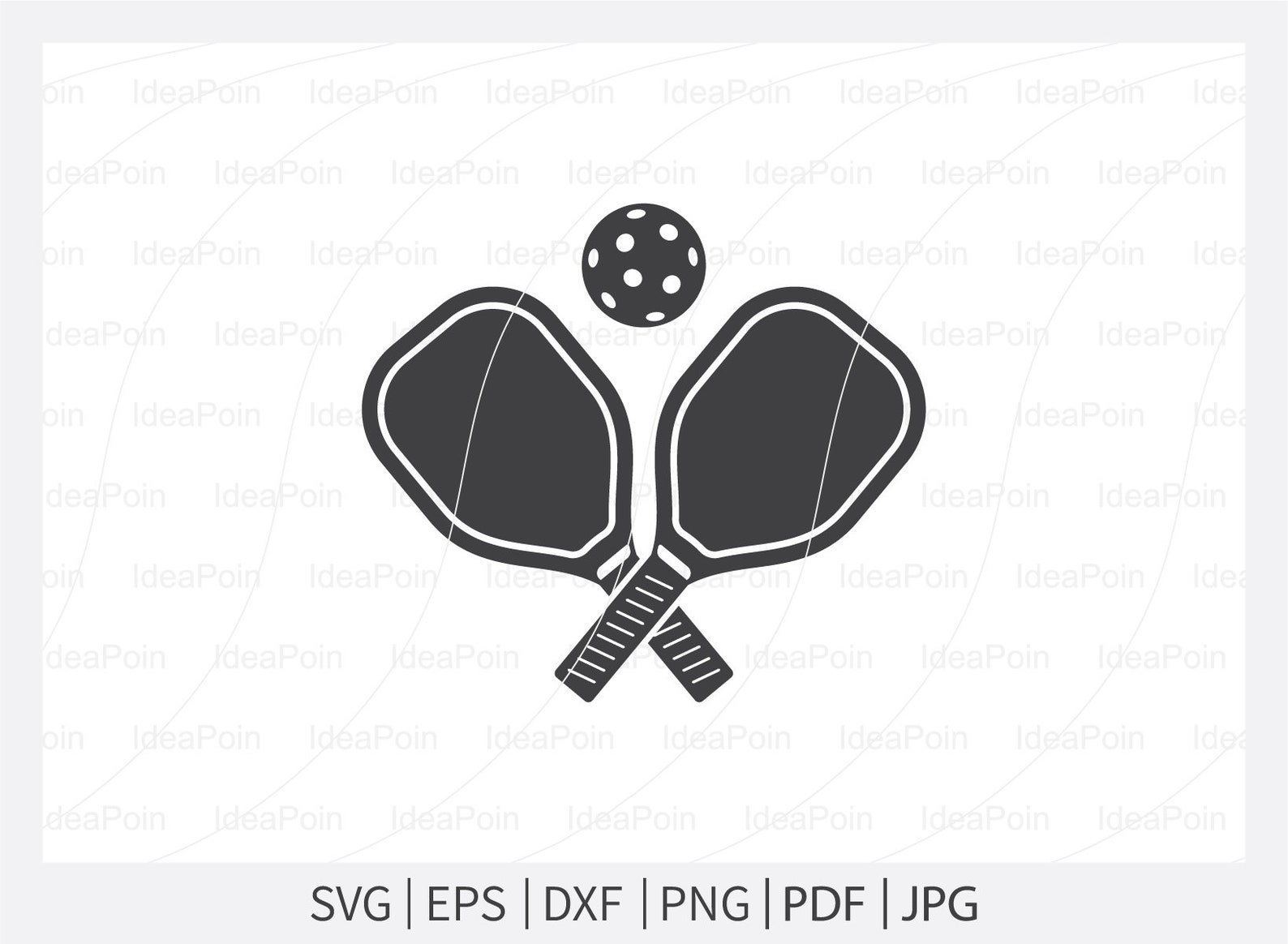 Pickleball Paddles Svg Pickleball Svg Pickleball Cricut | Etsy