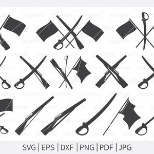 Color Guard SVG, Marching Band Svg, Black Color Guard Rifle, Color ...