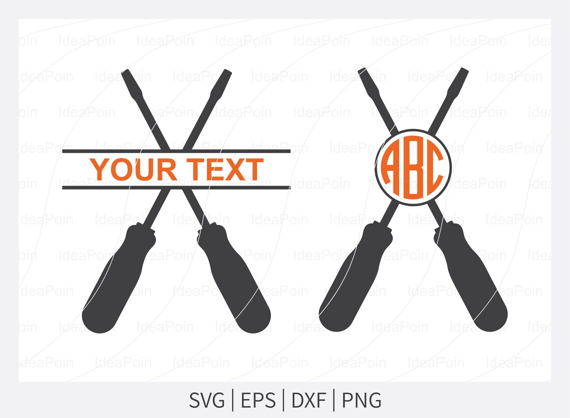 Crossed Screwdrivers Svg Screwdrivers SVG Screwdrivers | Etsy
