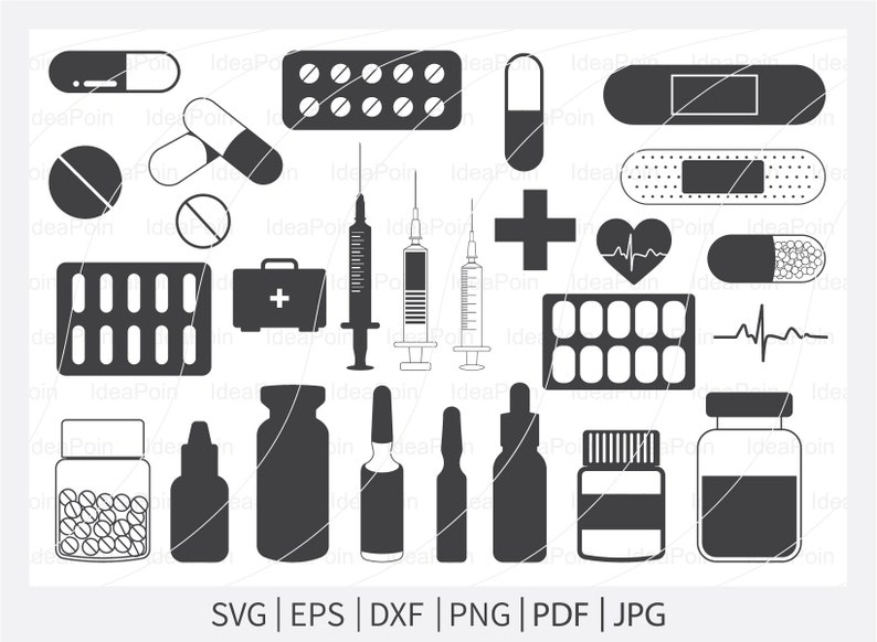 Medicine Svg Bundle Nurse SVG Bundle Medicine Vector - Etsy