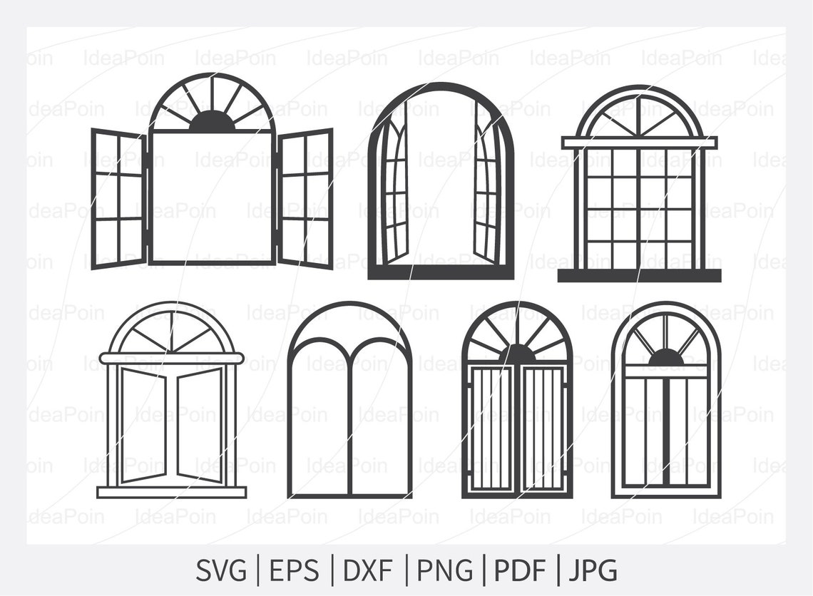 Windows Bundle Svg Windows Svg Window Frame Png Casement - Etsy Australia
