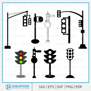 Traffic Lights Svg, Traffic Light Clipart, Road Lights, Traffic Light ...