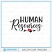 Human Resources Svg, HR Shirt Design, Human Resources Png, HR ...