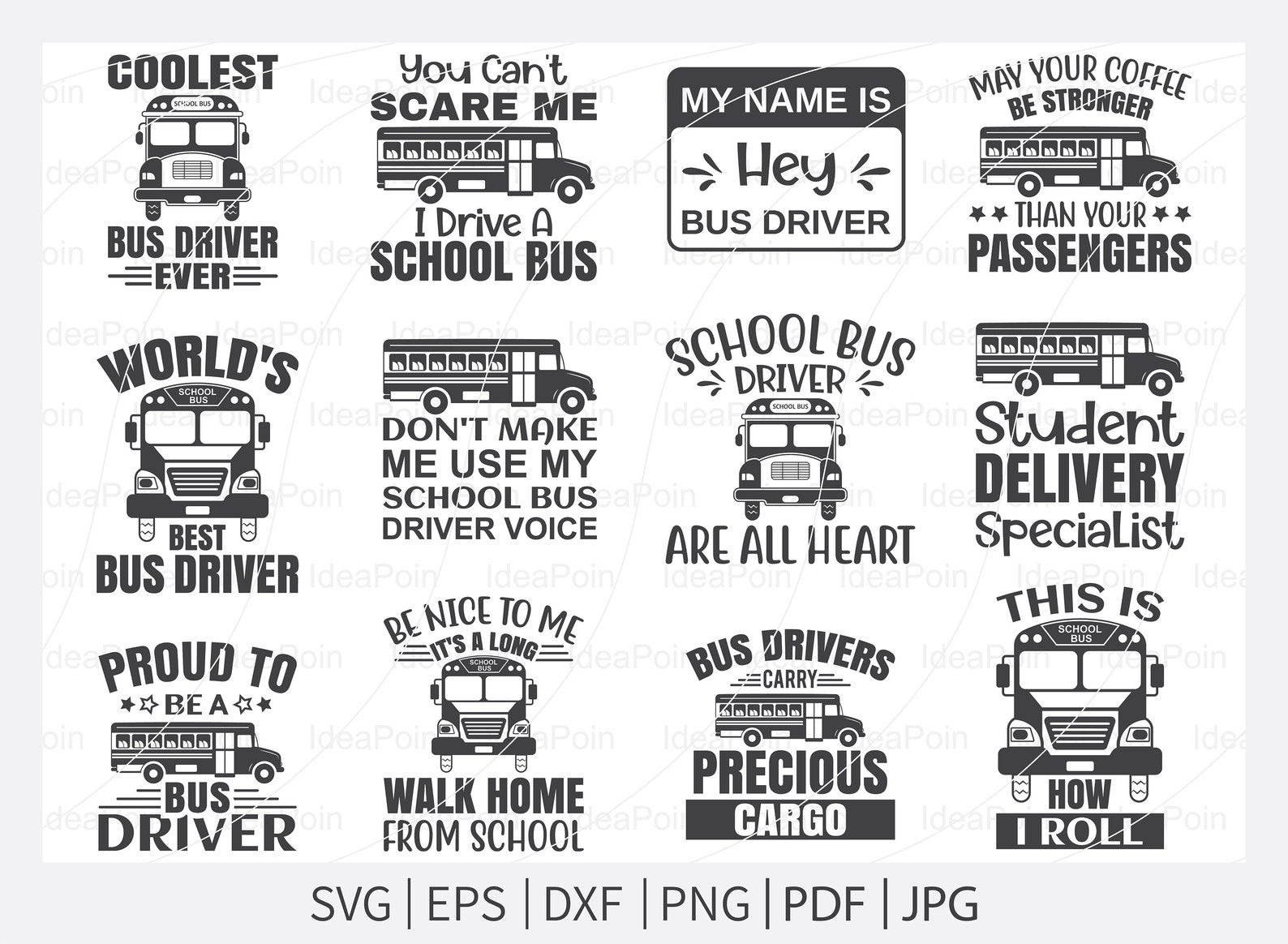School Bus SVG Bundle School Bus SVG Bus Driver SVG Bundle - Etsy Canada