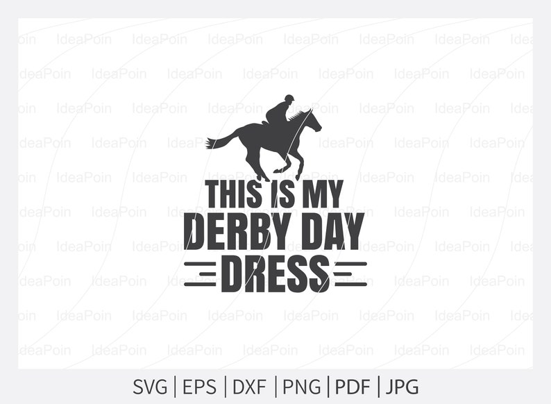 Derby Days SVG File Talk Derby to Me Svg Derby Days Design - Etsy