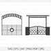 Ranch Gate Svg, Gate Svg, Ranch Gate Silhouette, Gate Clipart Svg ...