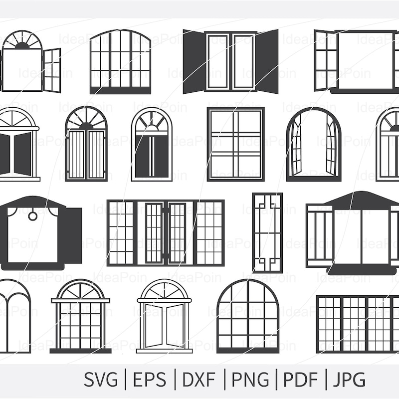Window Svg - Etsy
