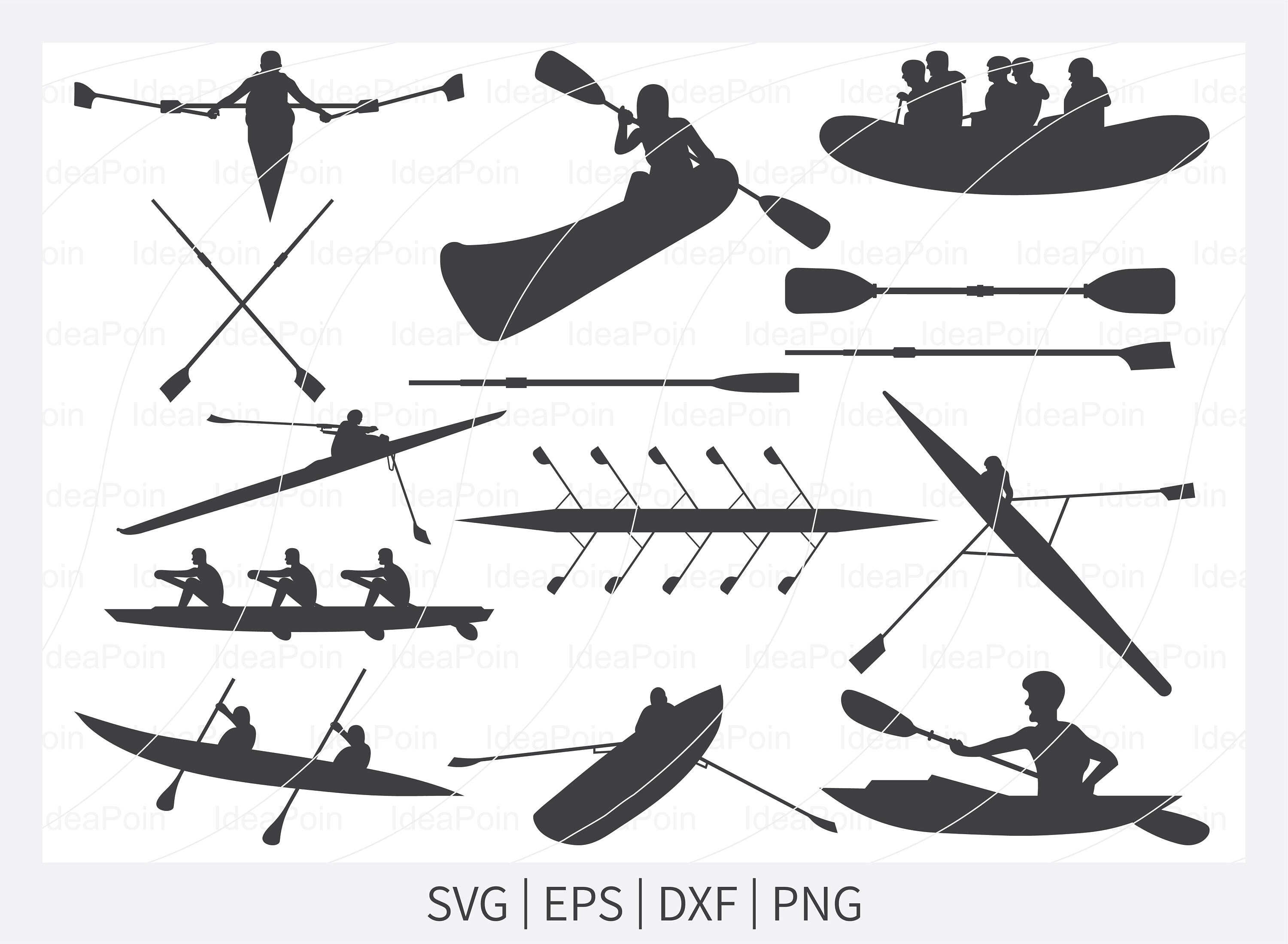 Rowing SVG Rowing SVG Bundle Rowing Oar Svg Rowing - Etsy UK