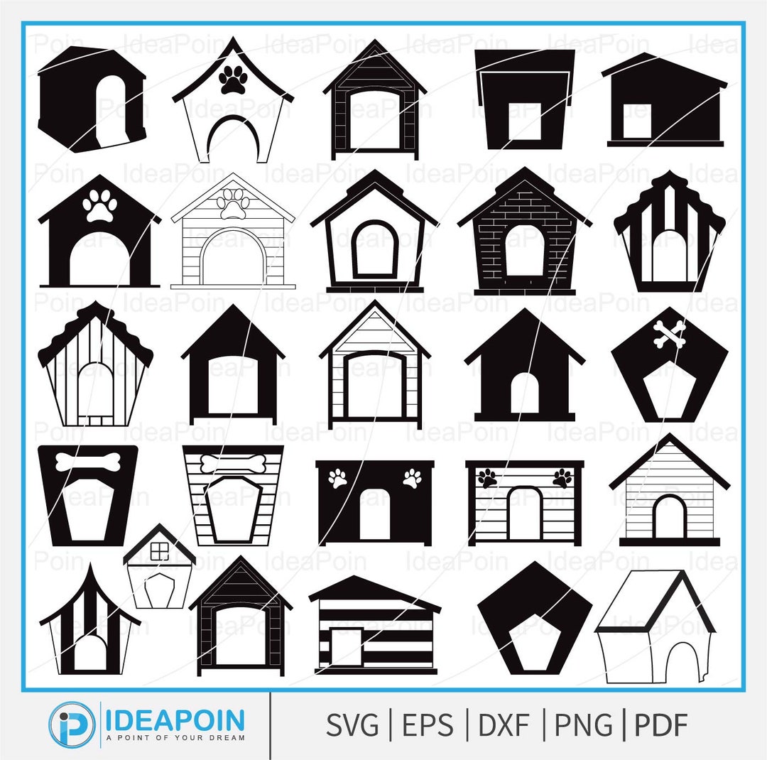 Dogs House Svg, Dog House SVG Bundle, Dog House Outline Svg, Dog Png ...