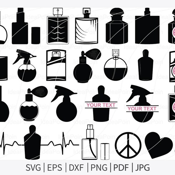 Perfume Bottle Svg - Etsy