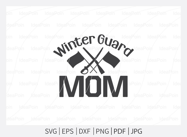 Winter Guard Svg Marching Band Svg Color Guard Svg Winter - Etsy
