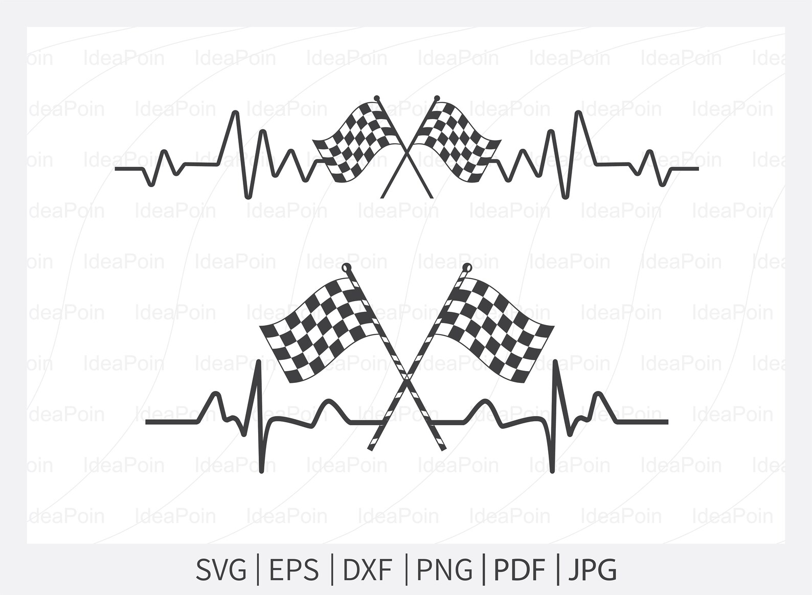 Racing Svg File Racing Flags Svg Racing Heartbeat Svg Peace - Etsy