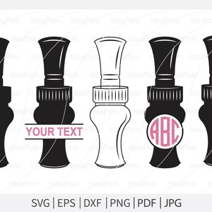 Duck Call SVG, Duck Call Split Silhouette, Duck Calls Monogram, Best ...