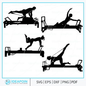 Reformer Pilates Png, Reformer Pilates Fitness Svg Bundle, Reformer ...