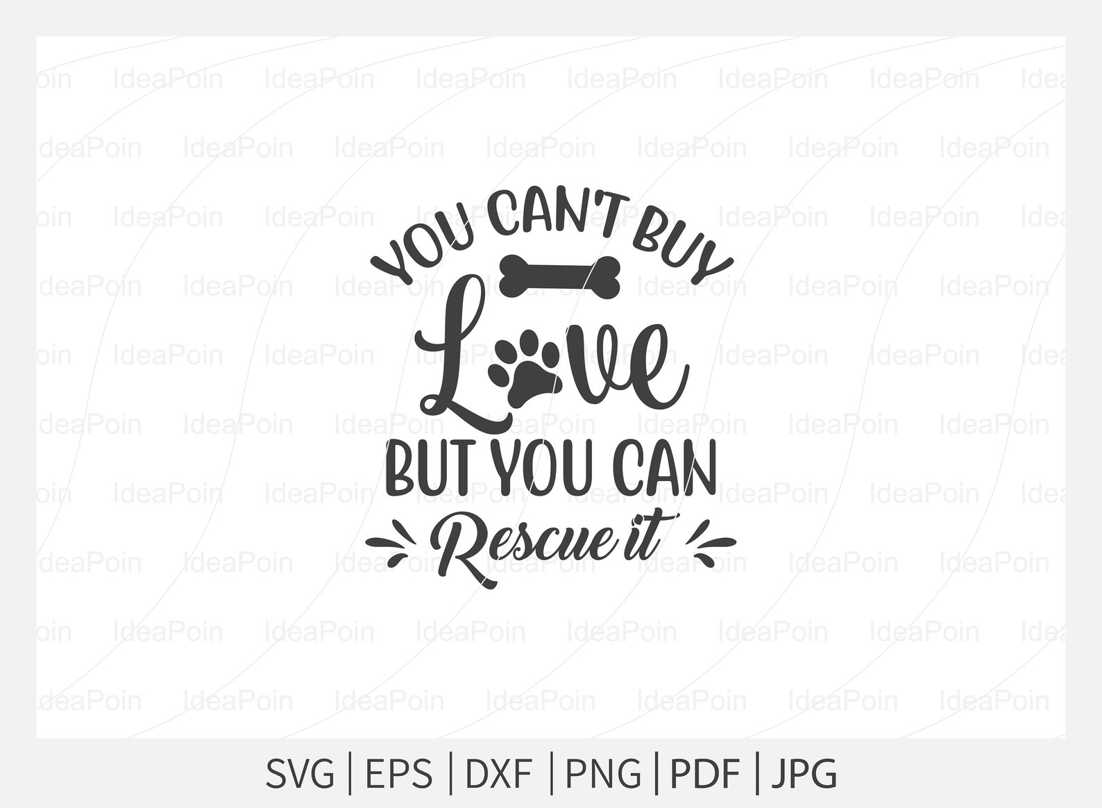 Rescue Dog Svg File Rescue Dog Peace Love Rescue Rescue Mom - Etsy