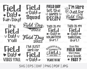 Field Day Svg | Etsy