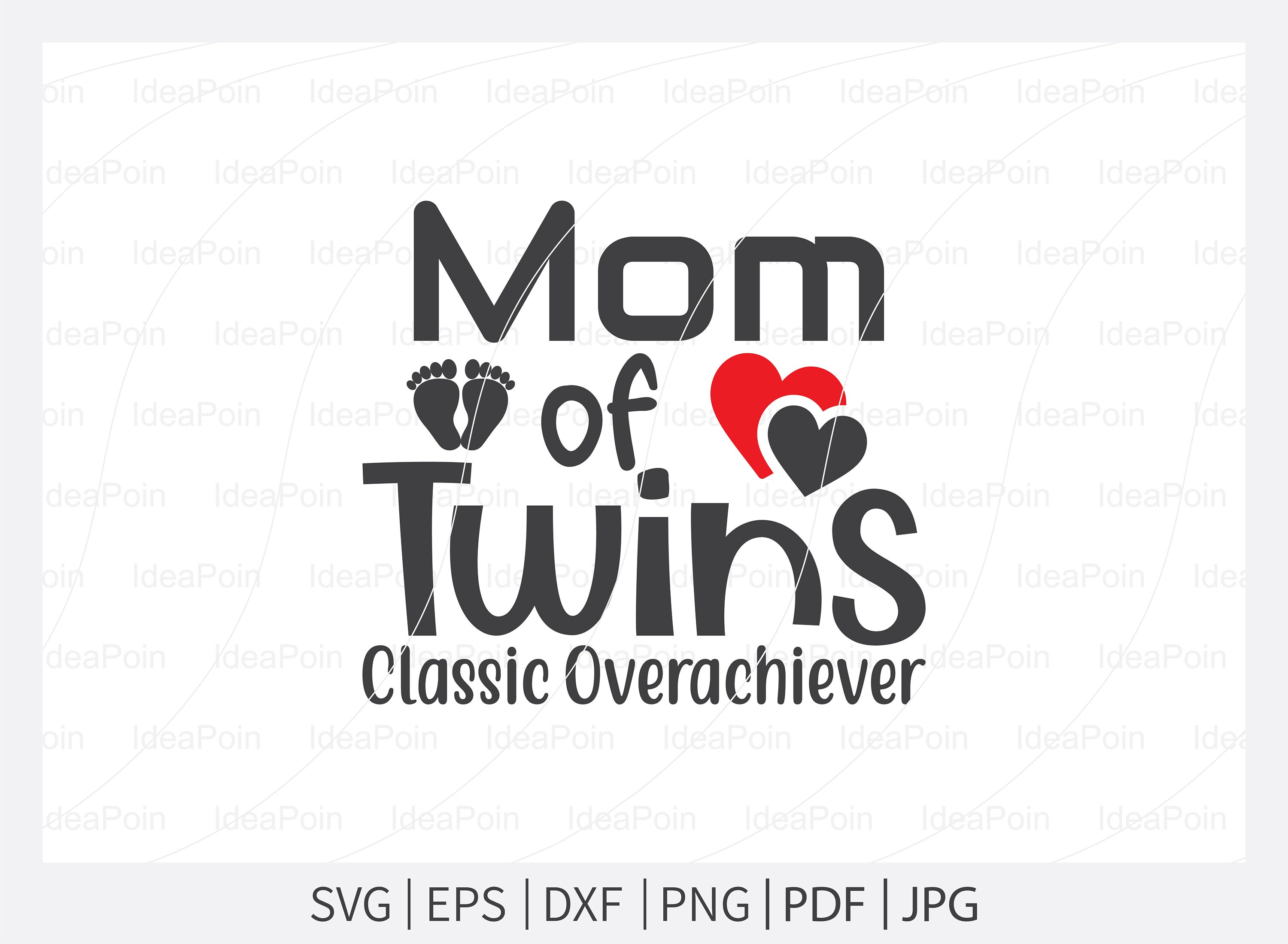 Mom of Twins Svg Twins Svg Family Svg Mom of Twins Quotes - Etsy Sweden