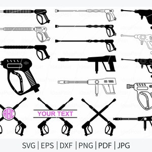 Pressure Washer Gun Svg, Pressure Washing Vector, Pressure Washer Gun ...