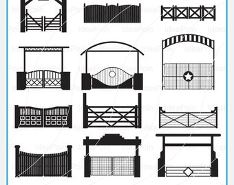 Ranch Gate Svg Bundle, Ranch Gate Silhouette, Cricut File, Ranch ...