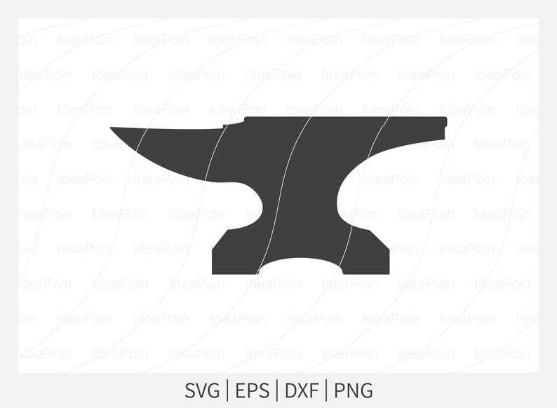 Anvil SVG Anvil Split Monogram Anvil Logo Anvil Clipart | Etsy