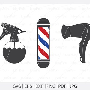 Salon Instruments SVG, Hair Stylist Tools Svg, Salon Instruments ...