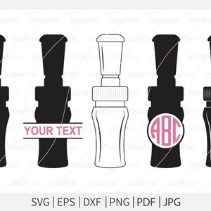 Duck Call SVG, Duck Call Split Silhouette, Duck Calls Monogram, Best ...
