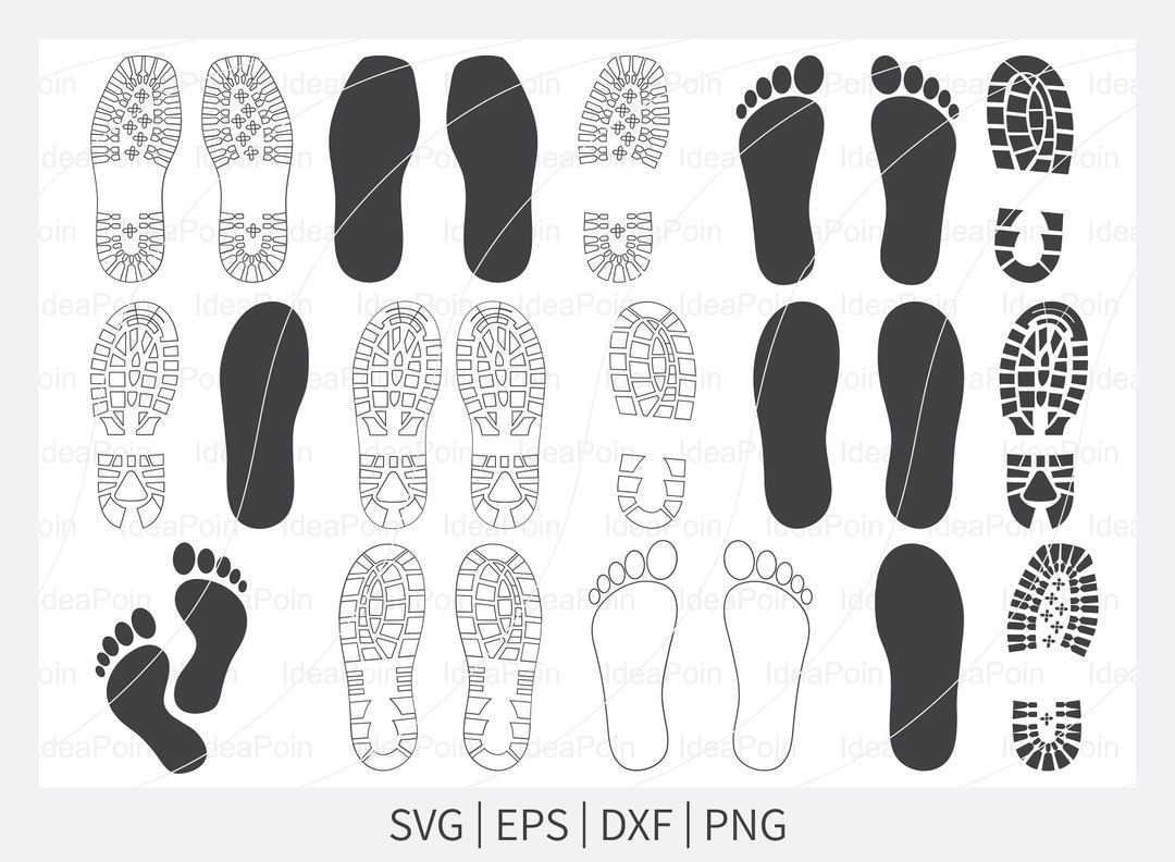 Boots Sole Svg File, Hiking Boots, Sole SVG, Sport Boots Sole SVG ...