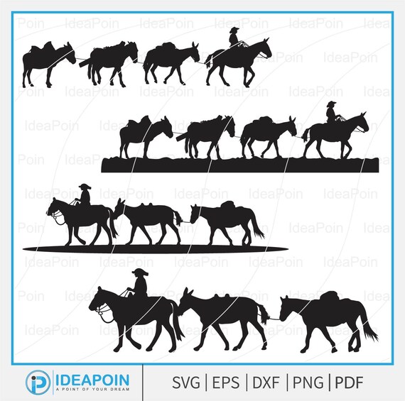 Working Mule Teams Silhouette Mule Team Images – Browse 581 Stock