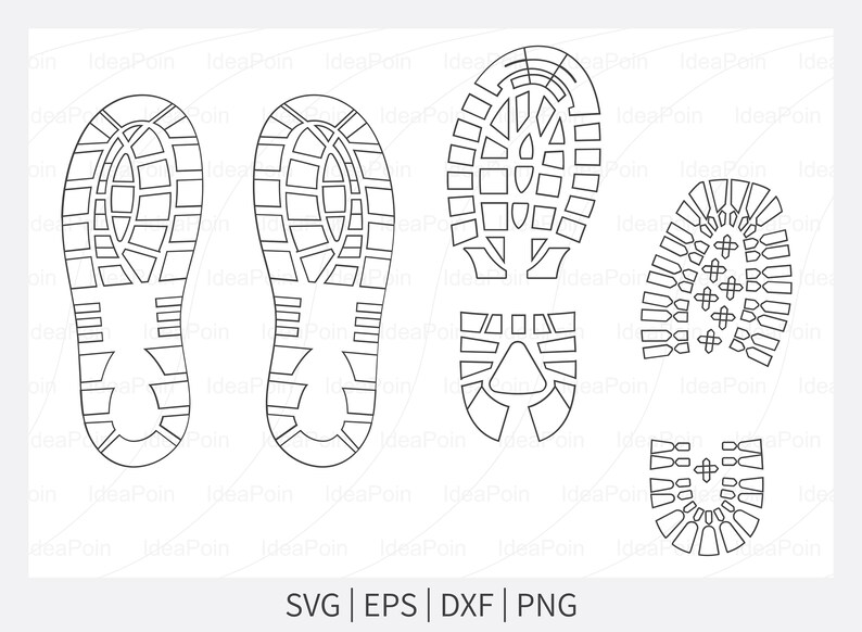 Boots Sole Svg File Hiking Boots Sole SVG Sport Boots Sole - Etsy