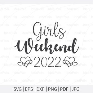 Girls Trip SVG Girls Party Svg Girls Weekend Svg Girls - Etsy