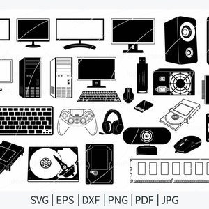 Computer Svg, Computer Bundle, Computer Instrument Svg, Computer ...