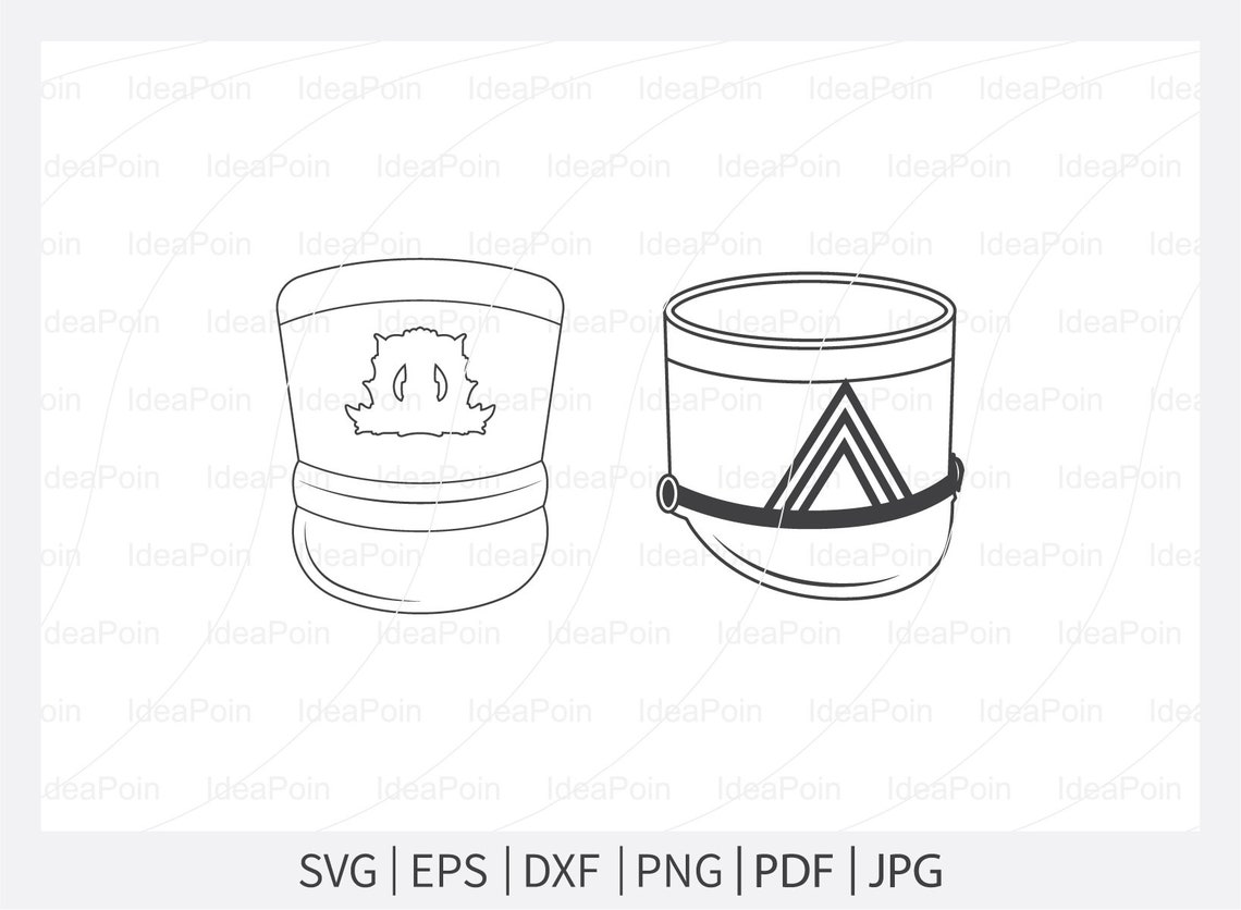 Marching Band Hat SVG Marching Band SVG Marching Band Hat | Etsy Canada